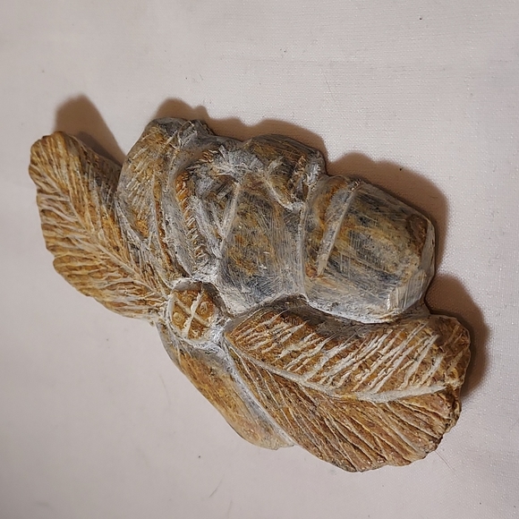 Vintage Stone Carved Indian Head | Accents | Vintage Rare Stone Carved ...